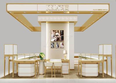 China Disassembly Structure Showroom Display Cases Decorated With LED Spotlights for sale