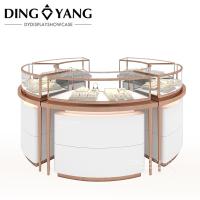 China High End Custom Made Tabletop Jewelry Display Case, Good Quality Jewelry Showcases, Offer Whole Store 3D Design Service for sale