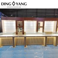 China Classic Wood And Glass Showcases For jewelry, Factory Manufacturers Suppliers Offer 3D Design OEM ODM Custom Service for sale