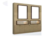 China Elegant Wooden Veneer Jewelry Display Cases 1500 X 550 X 950 MM for sale