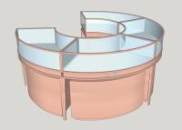 China Stainless Steel Jewellery Shop Display Counters / Jewellery Display Cabinet for sale