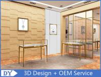 China Luxury 3D Design Jewellery Display Cabinets For Shops / Glass Jewellery Display Cabinets for sale
