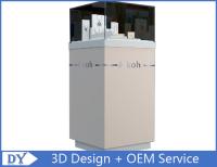 China Custom Modern Wood Glass Jewelry Store Fixtures / Jewellery Shop Decoration for sale
