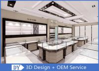China Contemporary Showroom Display Cases With International Standard Safe And Heatproof Tempered Glass for sale