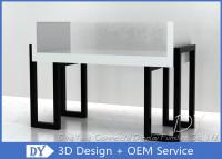 China Attractive Style Inexpensive S/S Wood Glass Jewelery Display Cases for sale