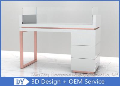 China Wood Glass Jewelry Display Cabinet Showcase / Jewellery Counter for sale