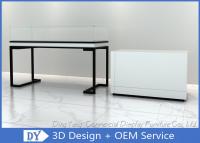China Matte White Handbag Display Fixtures Pre - Assembly Structure Superb Craftsmanship for sale