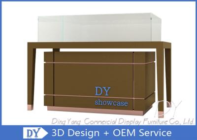 China High End Glass Jewellery Showcase / Jewelry Counter Furniture for sale