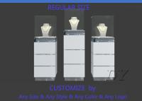 China Modern Tower Jewelry Display Case / Jewellery Display Cabinets for sale