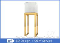 China Simlpe Glass Jewellery Cabinet With Eco - Friendly Non - Toxic Materials for sale
