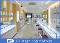 China Attractive Jewellery Counter Display / Gold Shop Counter Design for sale