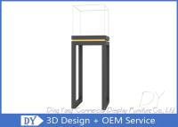 China Simple Inexpensive Stain Steel Jewellery Display Cabinets With Lock for sale