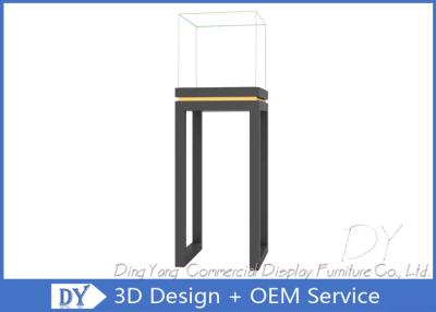 China Simple Inexpensive Stain Steel Jewellery Display Cabinets With Lock for sale