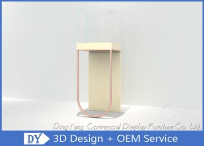 China Nice Modern Inexpensive Beige Jewellery Shop Display Cabinets for sale