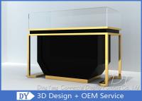China Fashion Attractive Gray Jewelry Store Showcases / Big Storage Jewelry Display Cases for sale