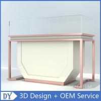 China Fashion Attractive Gray Jewelry Store Showcases / Big Storage Jewelry Display Cases for sale
