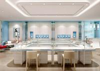 China Contemporary Showroom Display Cases With International Standard Safe And Heatproof Tempered Glass for sale
