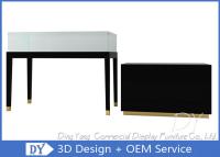 China Lxury Wood Black Jewelry Shop Counters / Jewelry Store Showcase for sale