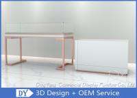 China Matte White Handbag Display Fixtures Pre - Assembly Structure Superb Craftsmanship for sale