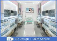 China Exquisite Store Jewelry Display Cases Non - Toxic Wood Veneer With Lacquer Finish for sale
