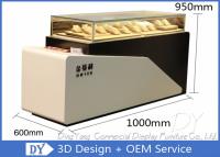 China Fashionable Jewelry Showcase Display , Stainless Steel Jewellery Counter for sale