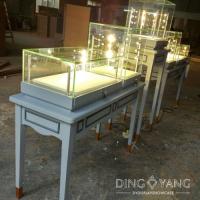 China Durable Sophisticated Lighting Custom Jewelry Showcases Light Colors Can Be Choosed for sale