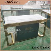 China Custom Made Jewelry Showcase Display Enclosed Large Storage With Lights for sale