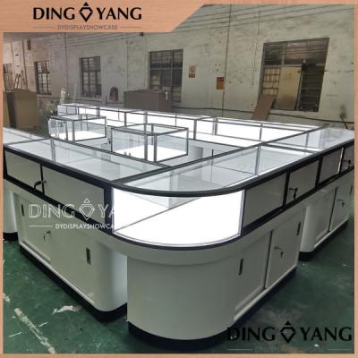 China OEM Durable Jewelry Showcase Display Furniture With Long Life Time for sale