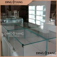 China 1550X550X1050MM Wooden Round Jewelry Showcases for sale
