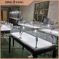 China 304# Stainless Steel Rectangle Jewelry Store Showcases for sale