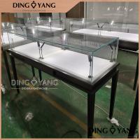 China 304# Stainless Steel Rectangle Jewelry Store Showcases for sale