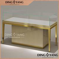 China Seamless Glass OEM Jewelry Showcase Display for sale