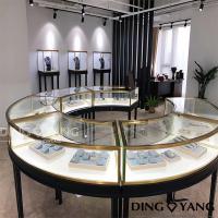 China Lights Locks Upscale Jewelry Store Display Cases for sale