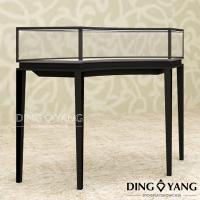 China Glass Circular D2100XH960MM Jewelry Display Cases for sale