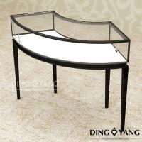 China Glass Circular D2100XH960MM Jewelry Display Cases for sale