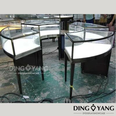 China Custom Lockable D2100XH960MM Jewelry Display Cases for sale