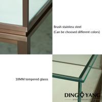 China Stainless Steel 1200X550X960MM Jewelry Display Cases for sale