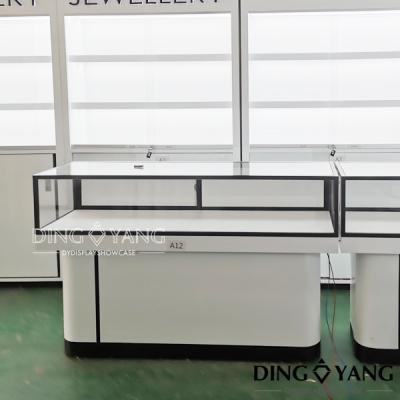 China 1500X550X960MM OEM Jewellery Shop Display Counters for sale