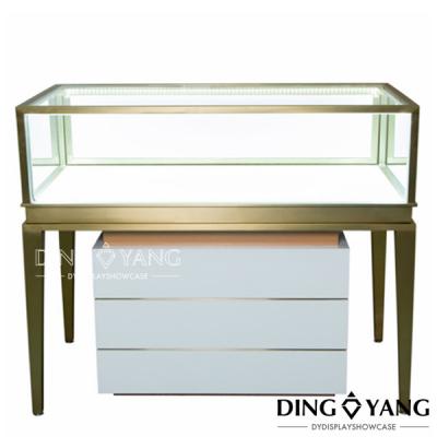 China Lighting Fully Assembled Jewellery Shop Display Counters for sale