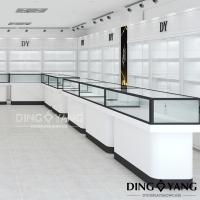 China Led 1500X550X960MM Jewellery Shop Display Cabinets for sale