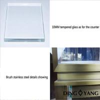 China 1200X550X950MM Lockable Jewellery Shop Display Counters for sale