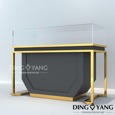 China 1200X550X950MM Stain Steel Jewellery Shop Display Counters for sale