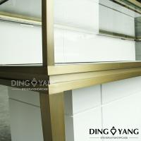 China Metal Framed OEM Retail Jewelry Display Cases for sale