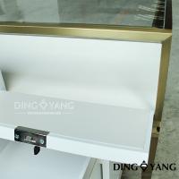 China Metal Framed OEM Retail Jewelry Display Cases for sale