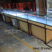 China Fully Customized 1200x550x950mm Jewellery Shop Display Counters for sale
