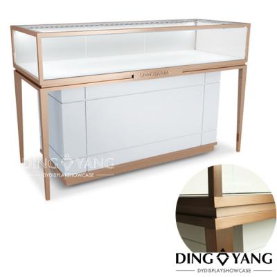 China 1500x600x950MM Custom Jewellery Shop Display Counters for sale