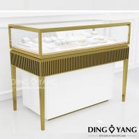 China Brass 1200x550x950mm OEM Jewelry Display Counter for sale