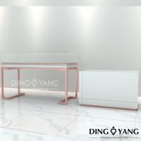 China 1200x550x950mm Lock Installed MDF Jewelry Store Counter for sale