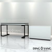 China 1200x550x950mm Lock Installed MDF Jewelry Store Counter for sale