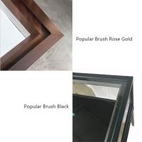 China Brush Black 304# Stain Steel Jewellery Counter Display for sale